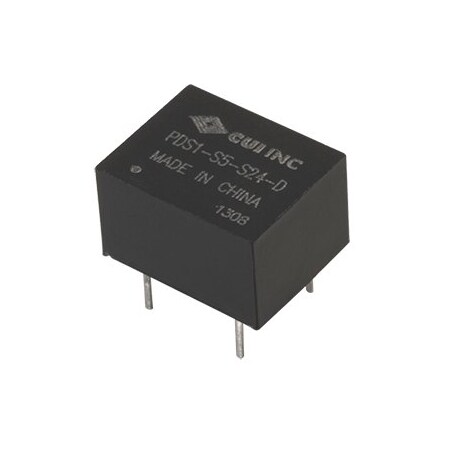 Cui Inc DC to DC Converter, 12V DC to 5V DC, 1VA, 0 Hz PDS1-S12-S5-D | Zoro
